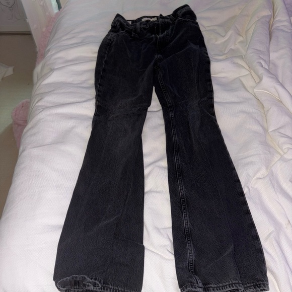 The Impeccable Pig | Jeans | The Impeccable Pig Black High Rise Flare ...